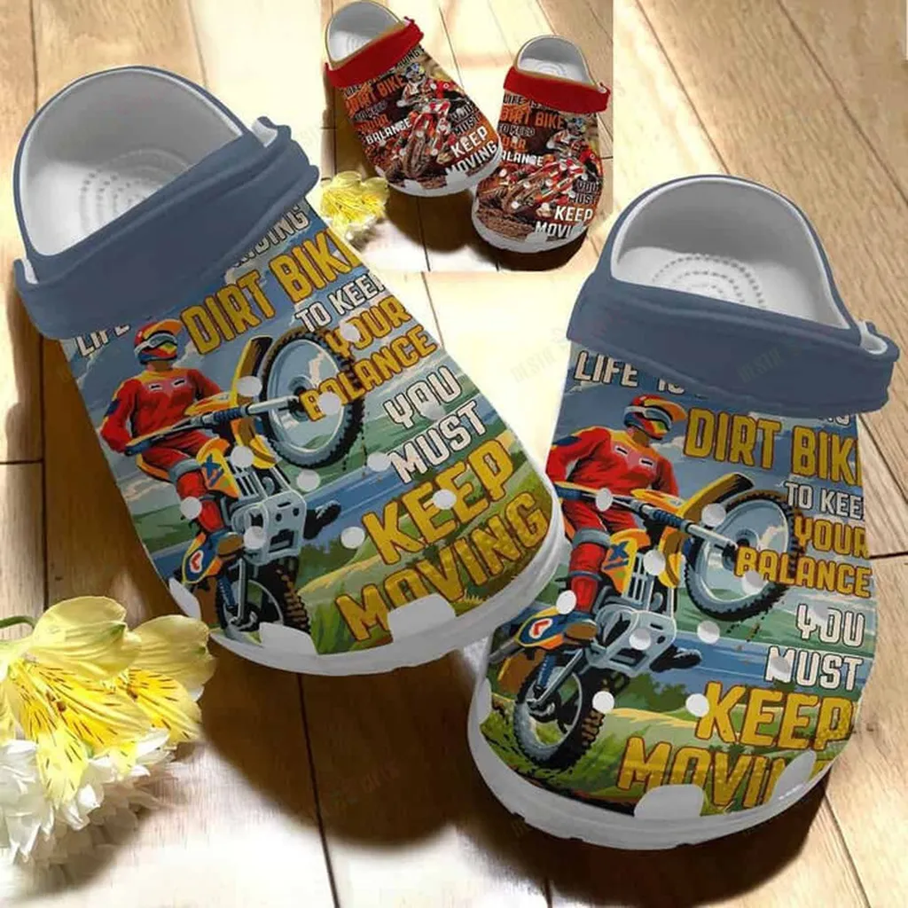 Motorcross Crocs Classic Clogs - Viper Prints