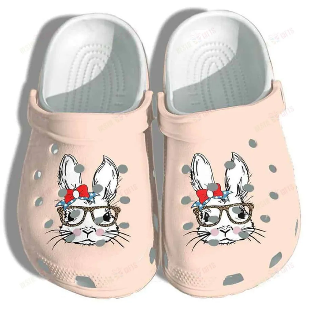 Rabbit Bunny Crocs Classic Clogs - Viper Prints